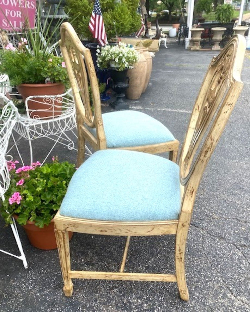 Beautiful Set of Shield Back Side Chairs – Emporium St. Louis