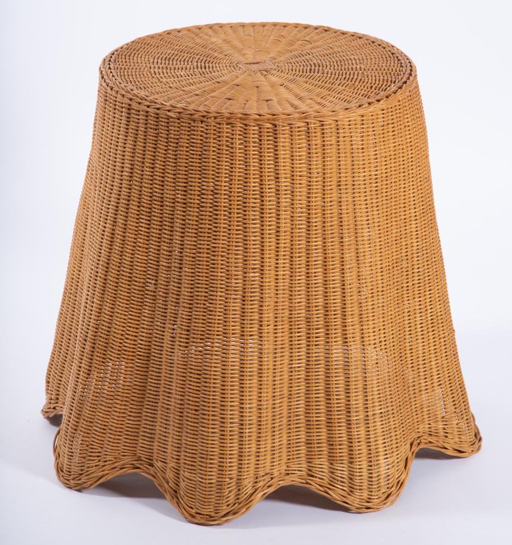 Trompe l'Oeil Wicker Ghost Table – Emporium St. Louis